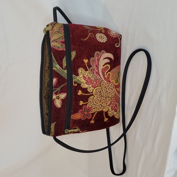 Danny K | Bags | Vintage Tapestry Purse Danny K Beverly Hills Floral ...